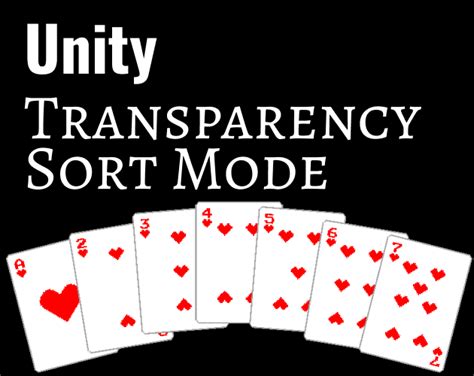 Transparency Sort Mode By Péheut