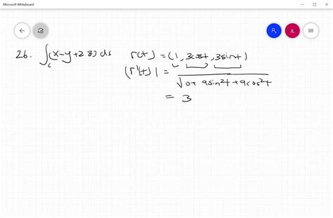 solved scalar line integrals in ℝ 3 convert the line integral to an
