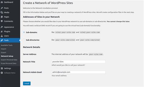 Wordpress Multisite Simplest Way To Manage Multiple Sites