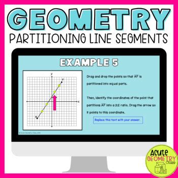 Partition Line Segment Teaching Resources TPT
