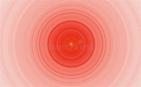 Colorful Radial Pattern Circular Background Futuristic Rings Stock Illustration Illustration