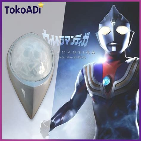 Jual Ultraman Tiga Chest Light Timer Lampu Di Dada Ultraman Color Timer Dengan Suara Dan