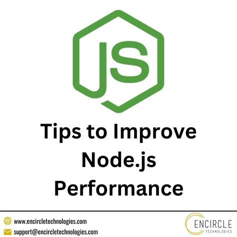 How To Optimize Your Nodejs Web Application Encircle Technologies