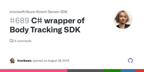 c wrapper of body tracking sdk · issue 689 · microsoft azure kinect sensor sdk · github