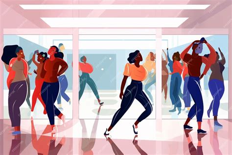 Premium Photo Zumba Dance Class In Gymxa