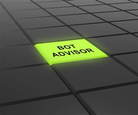 Bot Advisor Chatbot Assistance Help 3d Illustration Stock Illustration Illustration Of