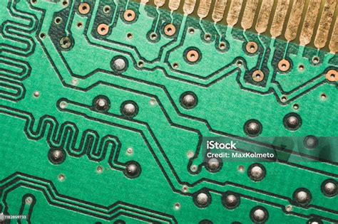 전자 회로 기판 추상적 인 배경 컴퓨터 마더보드를 닫습니다 컴퓨터의 마이크로 요소 지능형 기술 공학에 대한 스톡 사진 및 기타 이미지 Istock