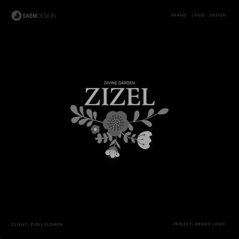 지젤 꽃집 로고디자인 샘디자인 브랜드를 위한 로고 패키지 그래픽 전문 디자인회사