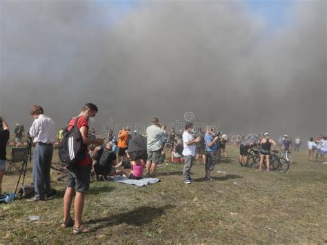 Blasting Of The Skip Mining Tower Of The Lazy Coal Mine Editorial Image
