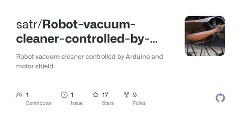 GitHub Satr Robot Vacuum Cleaner Controlled By Arduino And Motor Shield Robot Vacuum Cleaner