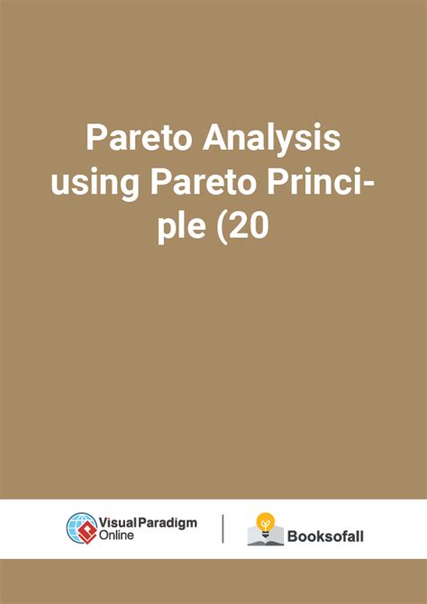 Pareto Analysis Using Pareto Principle 20 Free Ebooks Of It [booksofall]