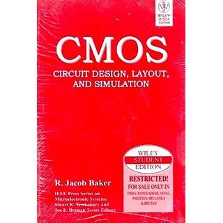 Buy CMOS CIRCUIT DESIGN LAYOUT AND SIMULATION Online From ShopClues