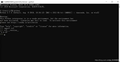 查看opencv Python 安装位置 查看opencv 版本mob6454cc636c54的技术博客51cto博客