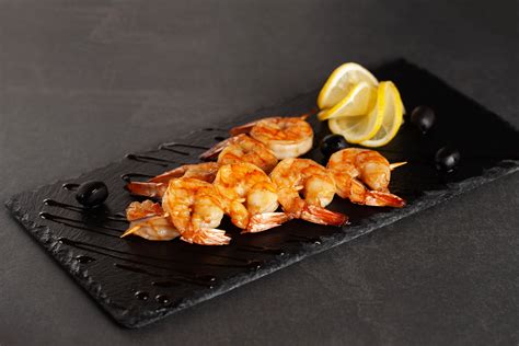 Креветки на гриле Кафе Ташкент