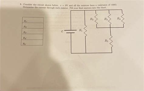 [solved] 8 Consider The Circuit Shown Below 9v And All