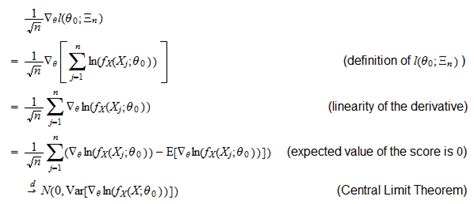Maximum Likelihood Estimation Theory Assumptions Properties