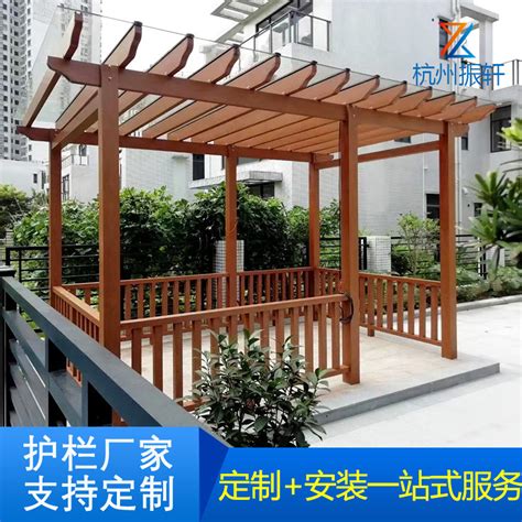 户外仿古凉亭古建木质庭院别墅廊架水榭回廊文化小青瓦防腐木长廊 阿里巴巴