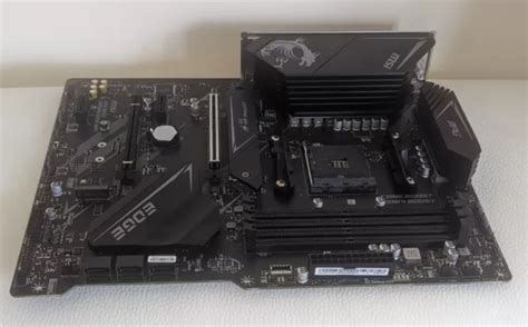 Msi Mpg B550 Gaming Edge Wifi Am4 Motherboard With Aerials No Sata Cable £99 00 Picclick Uk