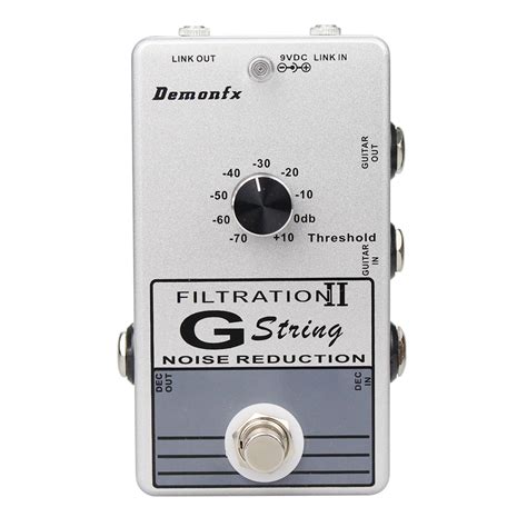 ใหม่ Demonfx คุณภาพสูง Filtration Ii Noise Reduction กีตาร์เหยียบเสียง
