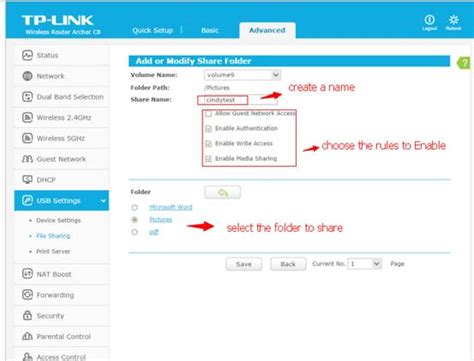 how to enable media sharing on the archer c8 c9 c5 v2 router tp link