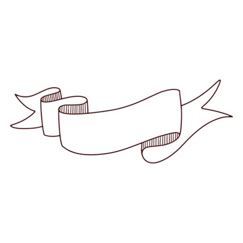 Diseño Png Y Svg De Elemento De Diseño Dibujado A Mano De Cinta Para