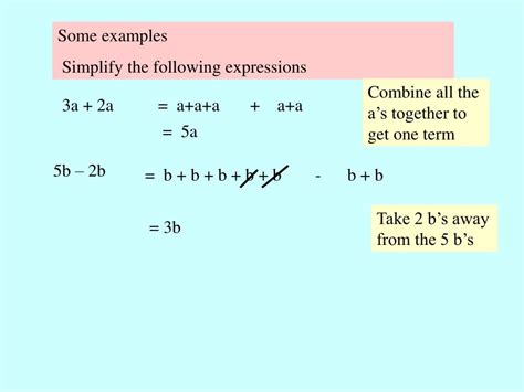 PPT SIMPLIFYING ALGEBRAIC EXPRESSIONS PowerPoint Presentation Free Download ID 3222151