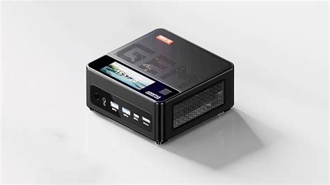 No You Can T Run Windows On Its Tiny Screen Minuscule Mini PC Has Built In Display