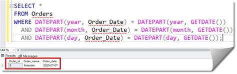 SQL Server Check If Date Is Today SQL Server Guides
