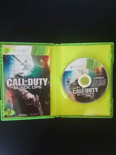 Xbox360 Call Of Duty Black Xbox Series X 可玩 電子遊戲 電子遊戲 Xbox Carousell
