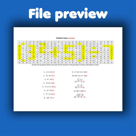 Pemdas Coloring Problem Andy Lutwyche