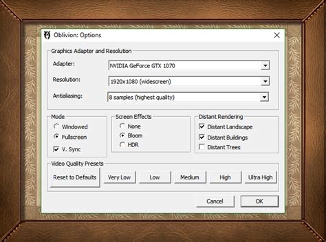 Need Help Limiting FPS To Oblivion Technical Support LoversLab