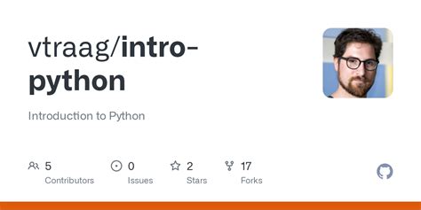 Github Vtraagintro Python Introduction To Python
