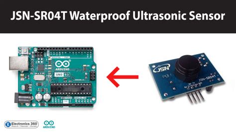 Interfacing Waterproof Jsn Sr04t Ultrasonic Distance Sensor With