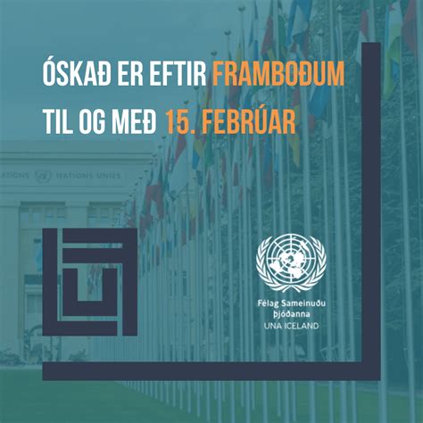 Auglýst Eftir Framboðum Til Ungmennafulltrúa Íslands á Sviði