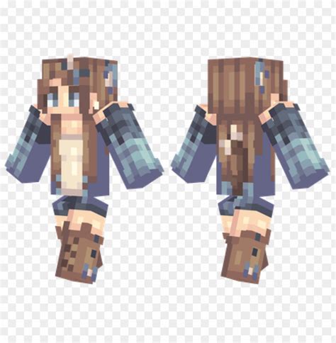 Free Download Hd Png Minecraft Skins Country Kitty Skin Png