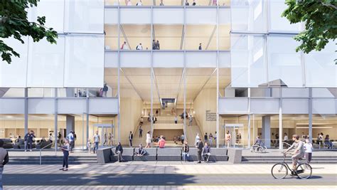 Design Progresses For Mit Schwarzman College Of Computing Building On Vassar Street The Mit