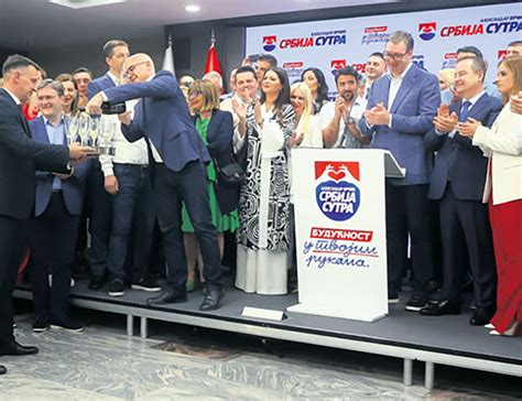 Srna У БЕОГРАДУ ЛИСТА СНС а ОСВОЈИЛА ВЕЋИНУ