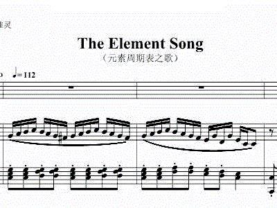 The Element Song Sheldon