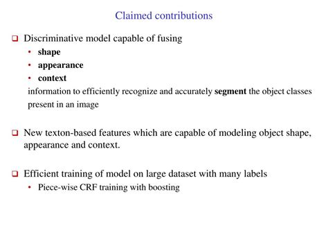 ppt analysis textonboost and semantic texton forests powerpoint