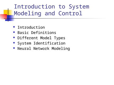 pptx introduction to system modeling and control introduction basic