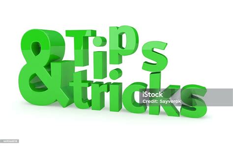 팁 및 트릭 아이콘크기 흰색 배경 3 D 일러스트레이션 2015년에 대한 스톡 사진 및 기타 이미지 2015년 거리 공예