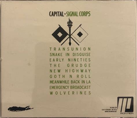 Buy Capital Signal Corps Cd Album Used Specialist Subject