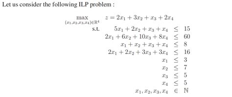 整数规划 整数线性规划（integer linear programming） csdn博客