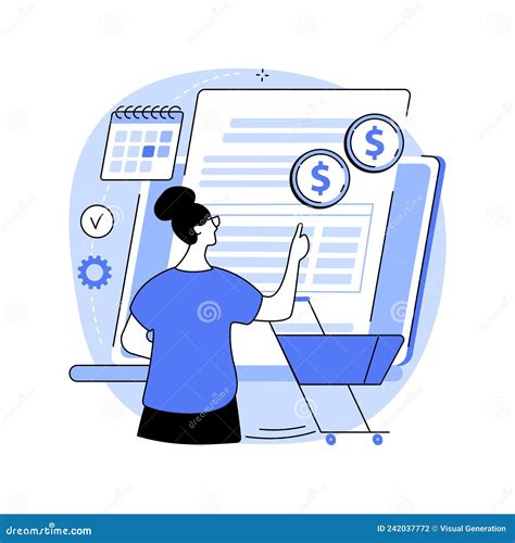 Prepayment Terms Abstract Concept Vector Illustration Stock Vector Illustration Of Isolated