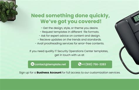 It Security Operations Center Metrics And Kpi Analysis Report Template