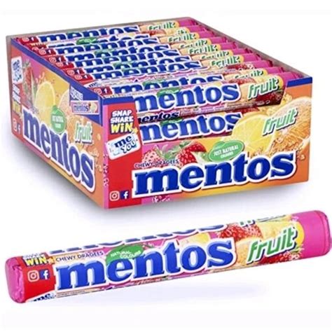 خرید و قیمت آبنبات منتوس با طعم های مختلفبسته 14عددی محصول امارات ترب