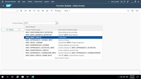 46 Sap Abap Bapi Example Youtube