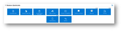 Modern Quicklinks Sharepoint Web Part Knowledge Share