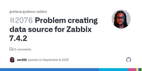 Problem Creating Data Source For Zabbix 742 · Issue 2076 · Grafana