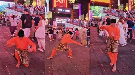 Baju Melayu Clad Man Mesmerizes Netizens With Stunning Zapin Dance At